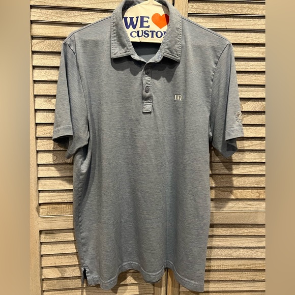 Travis Mathew | Shirts | Travis Mathew Colonial Country Club Light Blue ...
